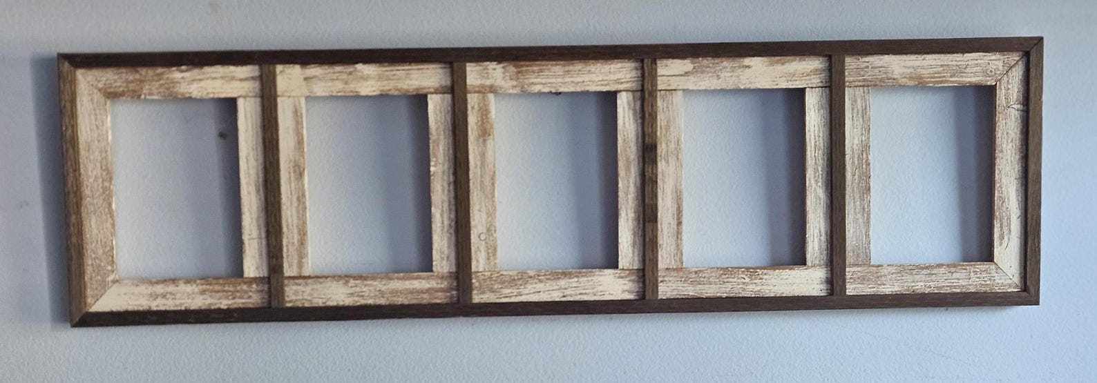 Rustic Reclaimed Wood Multi Picture Frame Holds 2–5 Photos - Etsy