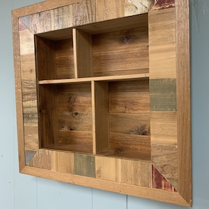 Shadow Box Reclaimed Wood Wall Hanging Wall Decor Shadow - Etsy