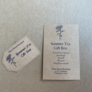 Summer Tea Gift Box - Etsy