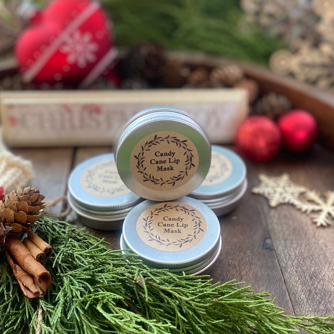 Candy Cane Lip Mask - Etsy