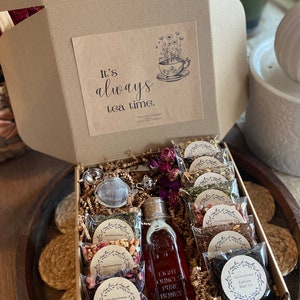 Tea Lovers Gift Box - Etsy