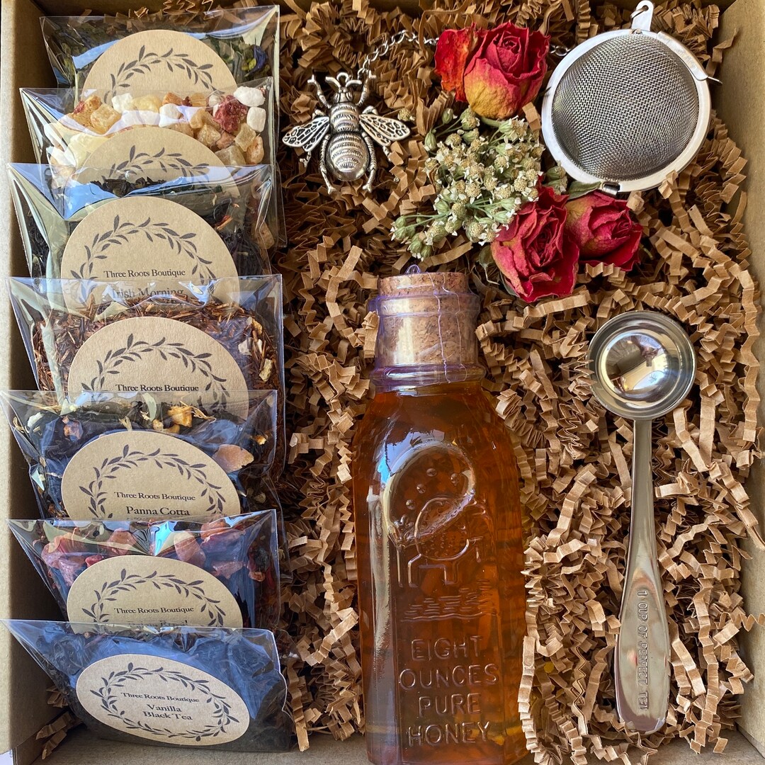 Tea & Bee Lover Gift Box - Etsy