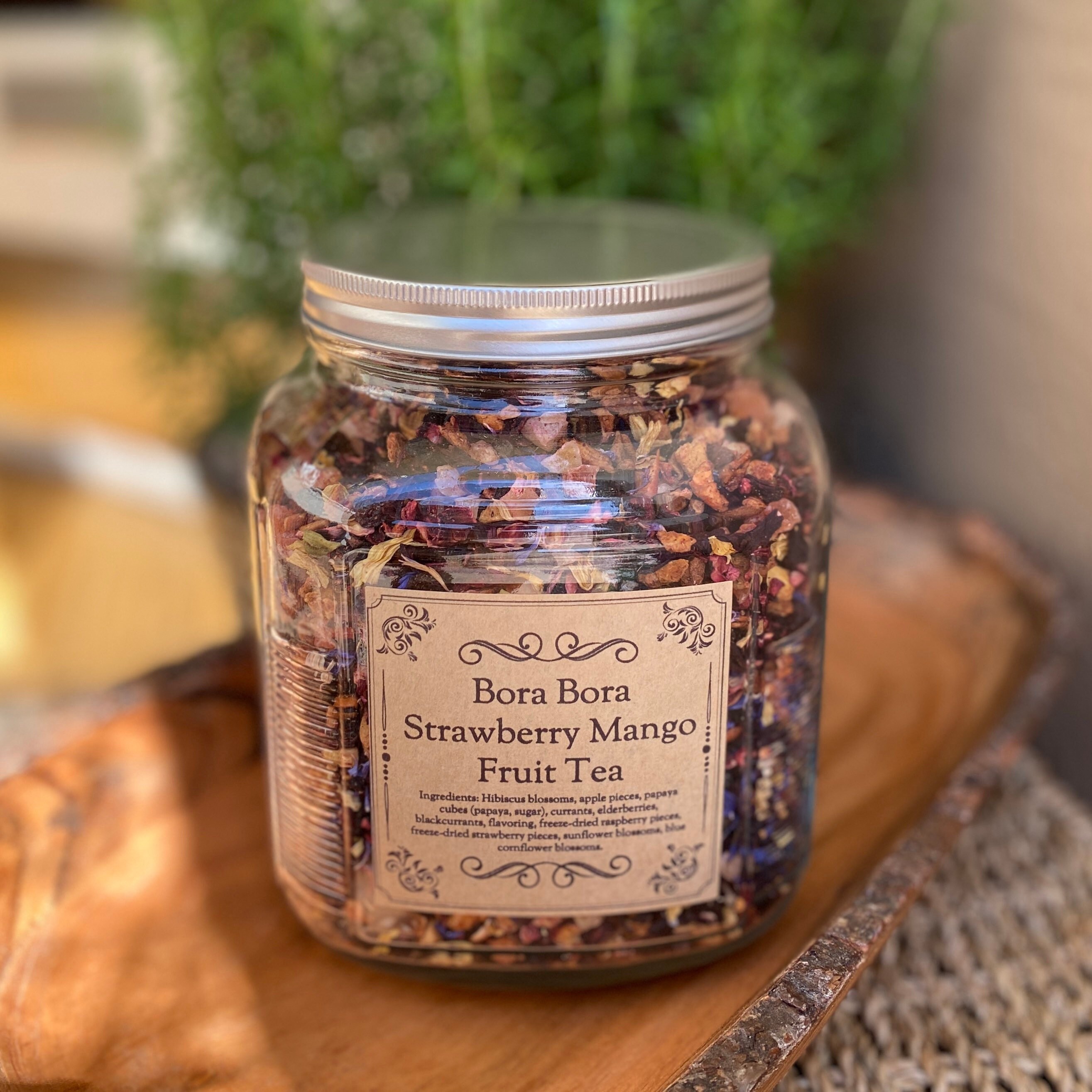 Bora Bora Strawberry Mango Fruit Tea | Etsy