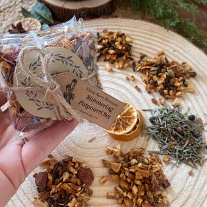 Set of 5 Simmering Potpourri in Bags Comfort Set - Etsy