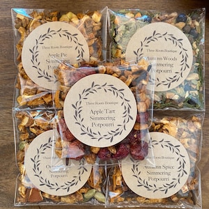 Set of 5 Simmering Potpourri in Bags Cozy Set - Etsy