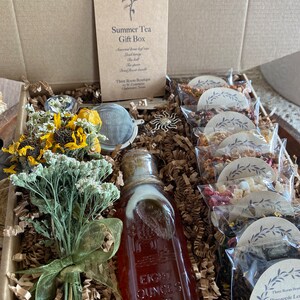 Summer Tea Gift Box - Etsy