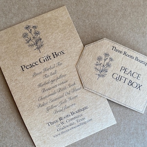 Peace Box Gift Box - Etsy