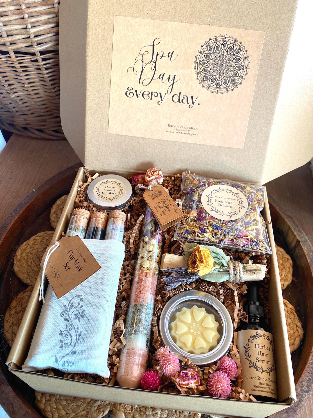 Spa Day Gift Box - Etsy
