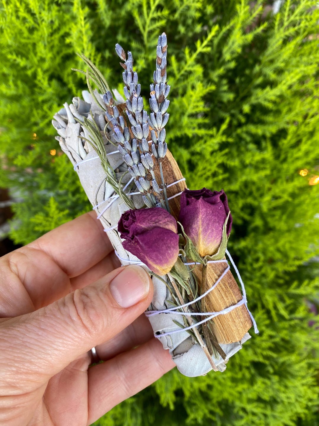 Mini White Sage Smudge Bundle With Palo Santo - Etsy
