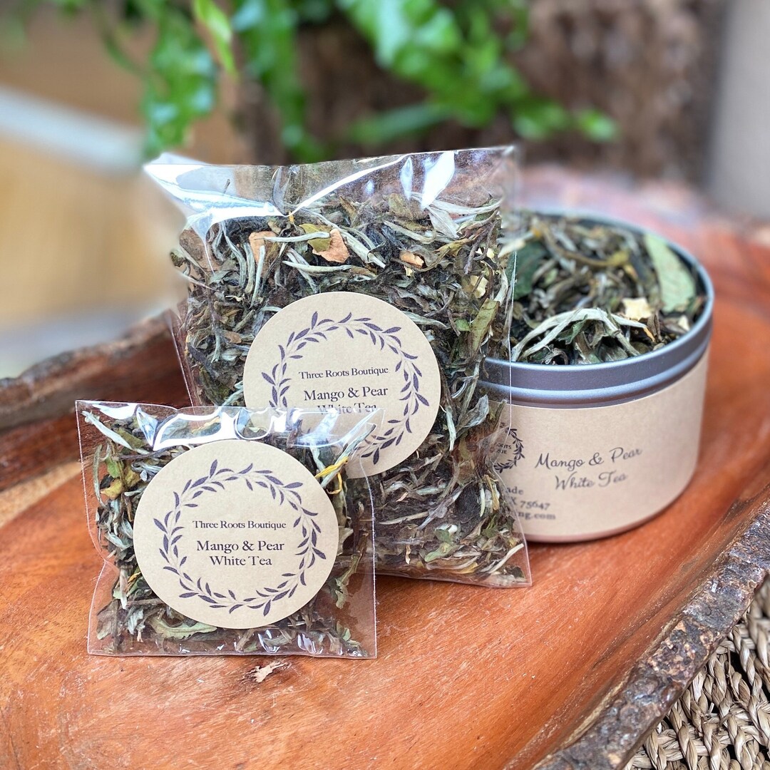 Mango & Pear White Tea - Etsy
