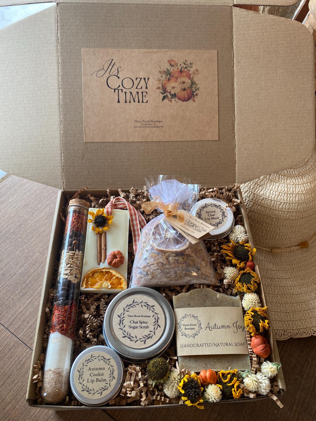 Fall Bath Gift Box - Etsy