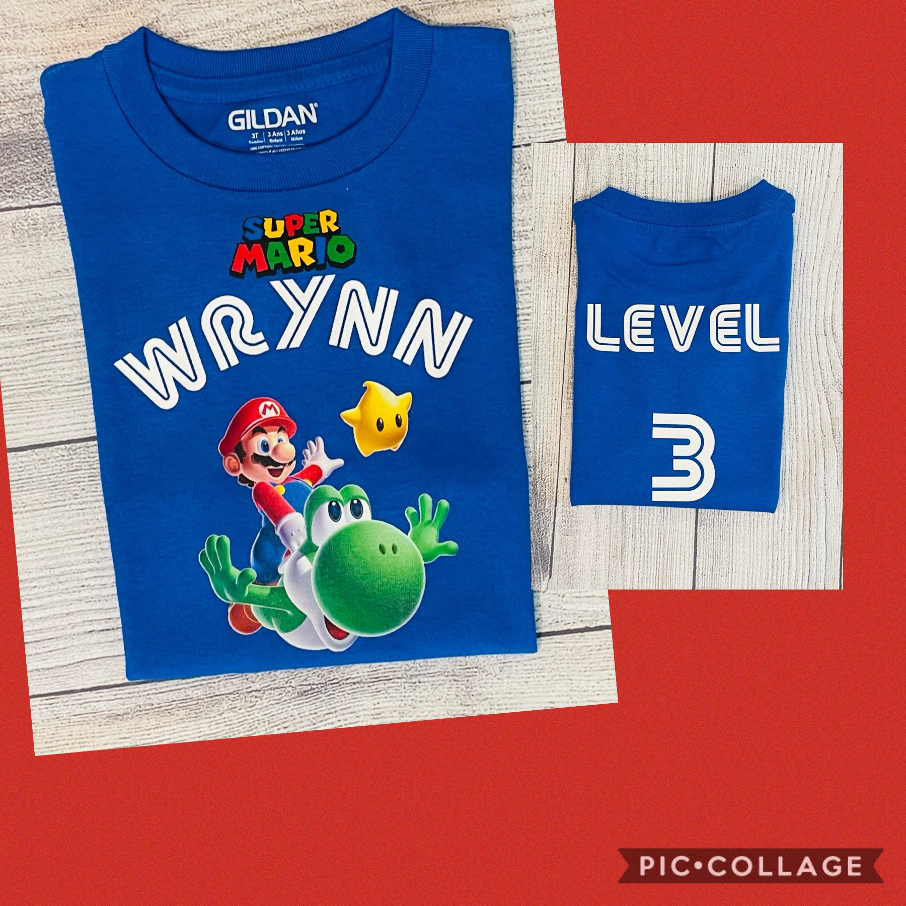 Mario Birthday Shirt Super Mario Birthday Shirt - Etsy