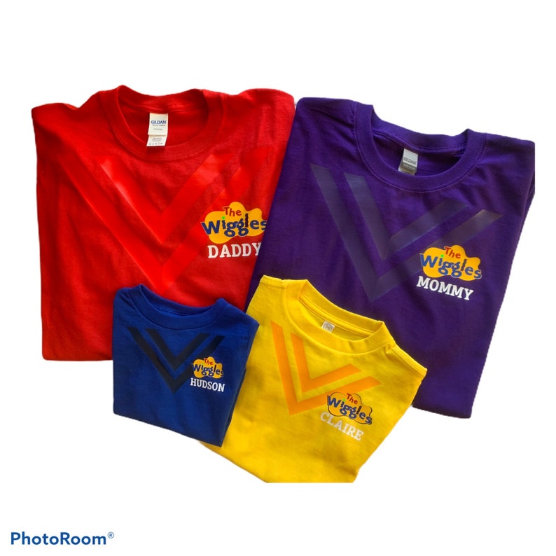 The Wiggles shirt wiggles shirt birthday shirt Wiggles | Etsy