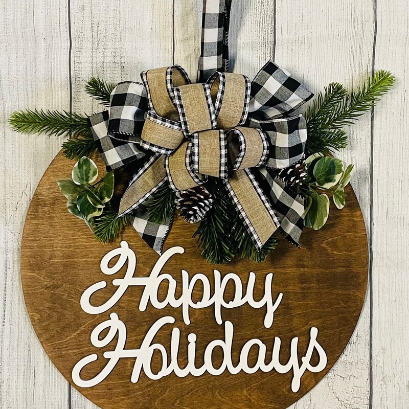 Holiday Sign - Etsy