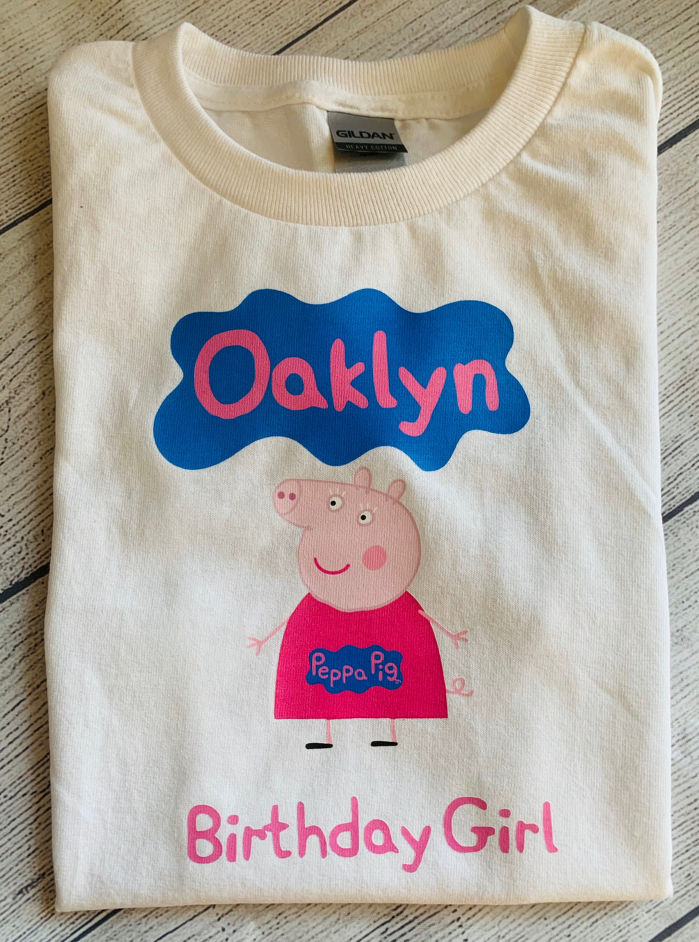Daddy Pig Shirt Peppa Pig Birthday Shirt Peppa Pig Custom | Etsy