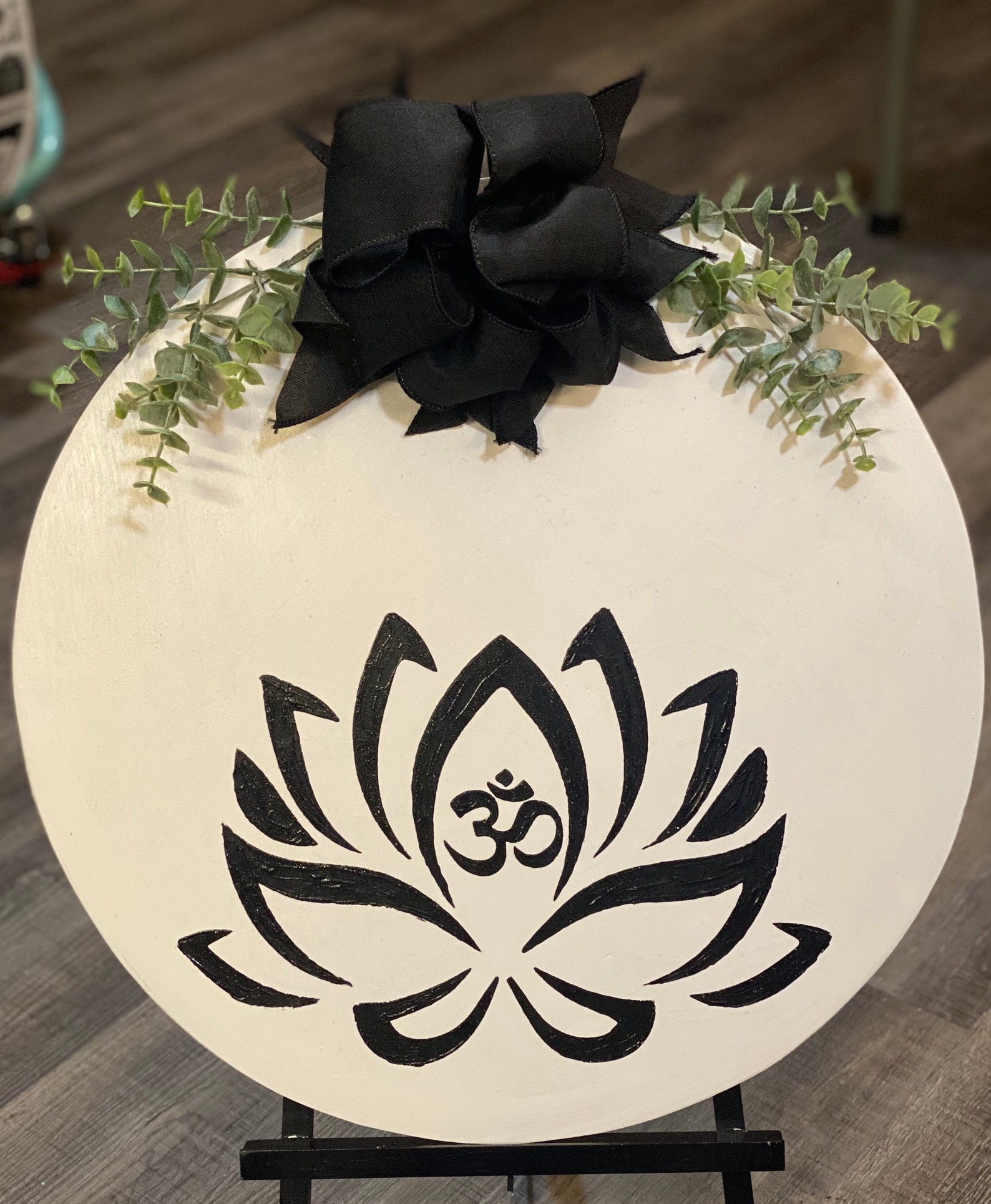 Lotus Flower Om Symbol - Etsy