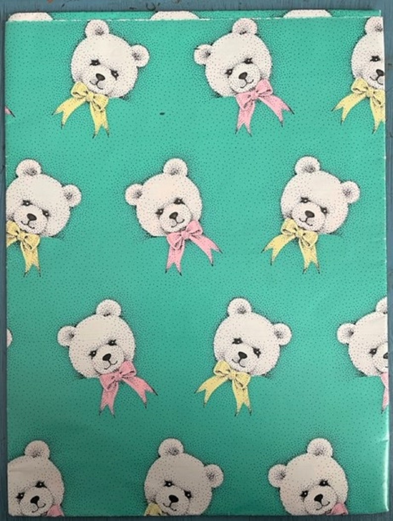 16 Sheets 1980s WRAPPING PAPER Novelty Designs Kids Children Toys Play ...