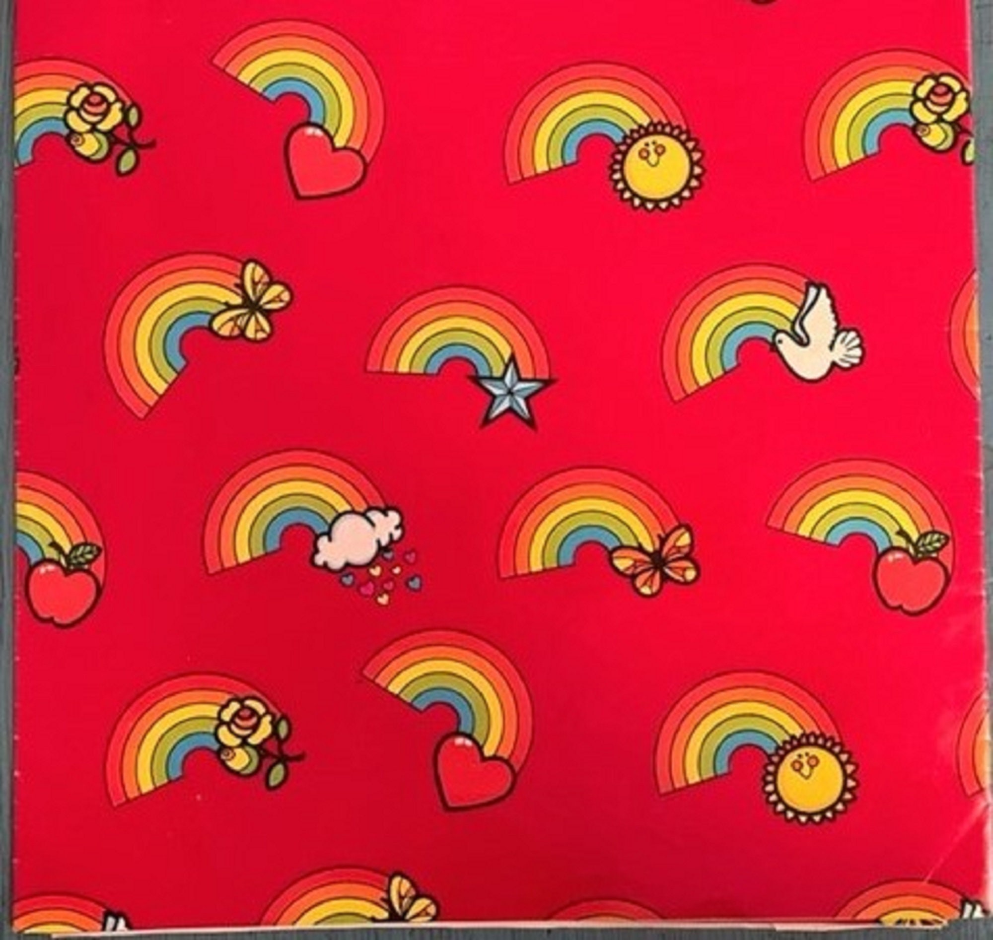 16 Sheets 1980s WRAPPING PAPER Novelty Designs Kids Children Toys Play ...