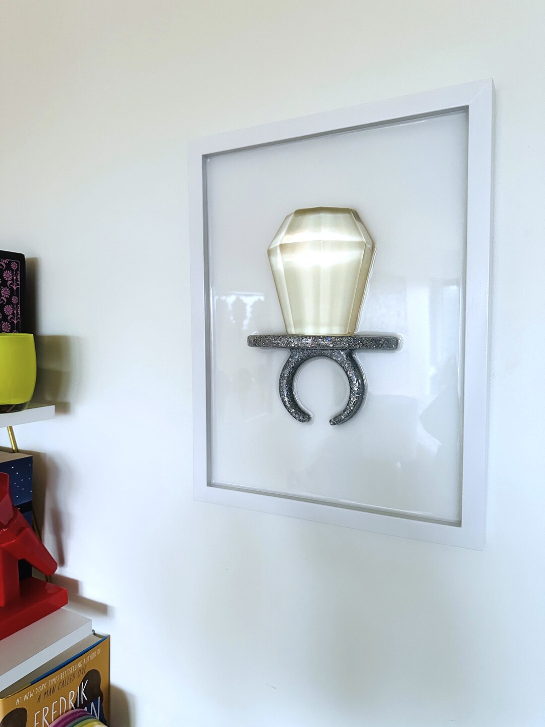 Clear Ring Pop Painting Pop Art Wall Hanging 90s Nostalgia - Etsy