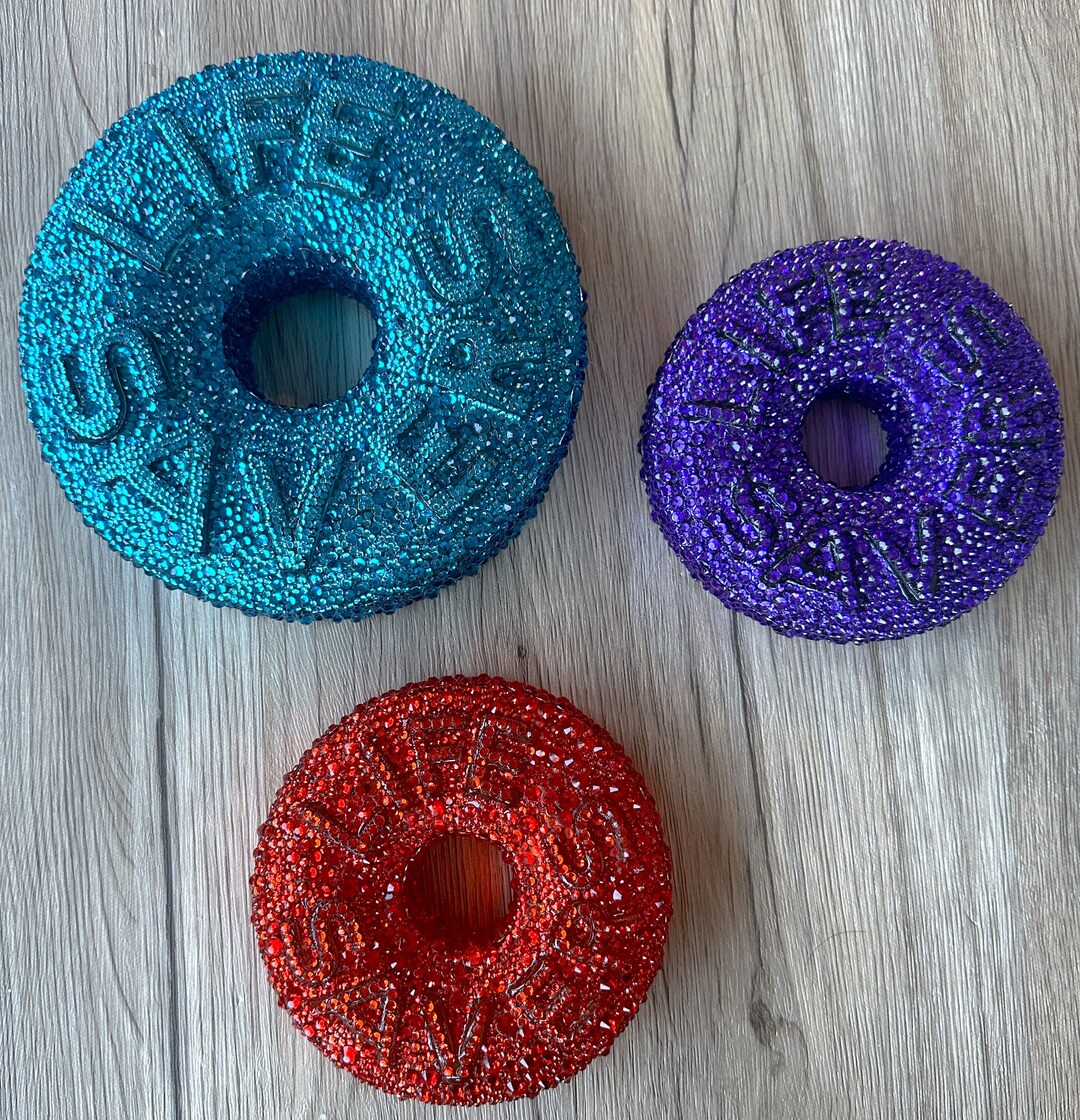 Rhinestone Life Saver Pop Art Decor Table Decor - Etsy
