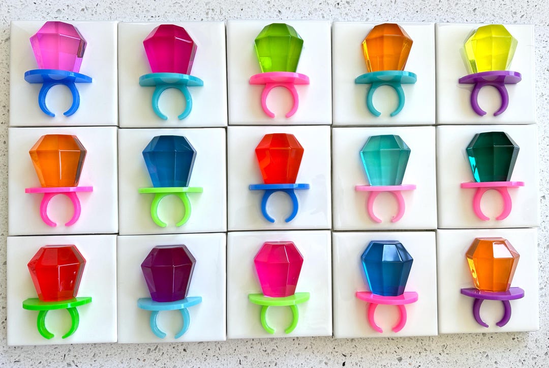 Ring Pop Painting, Mini Pop Art Wall Hanging, 90s Nostalgia - Etsy