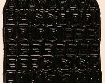 Ceramic tile letters | Etsy