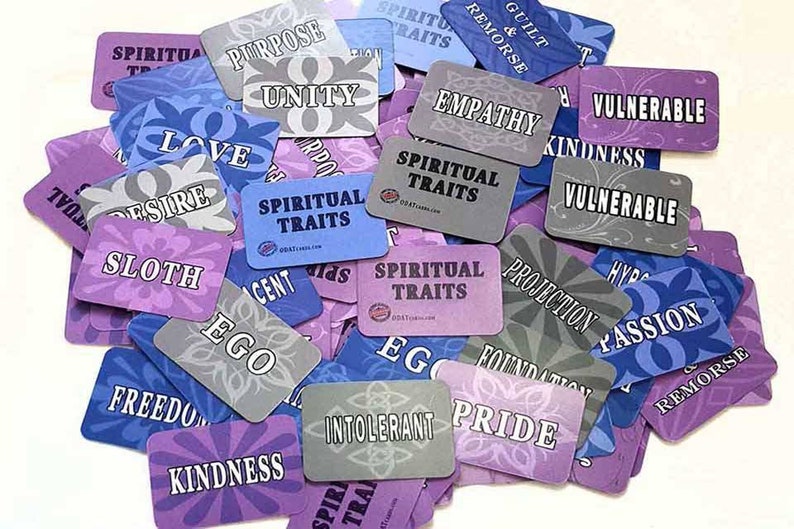 Spiritual Trait Cards for 12-step Recovery-na AA Al-anon, OA - Etsy