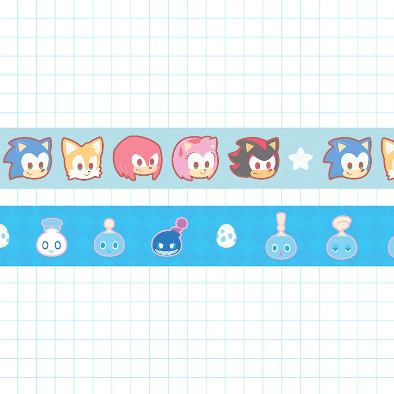 Sonic Washi Tapes - Etsy