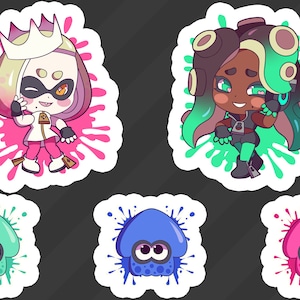 Splatoon Sticker Sheets - Etsy