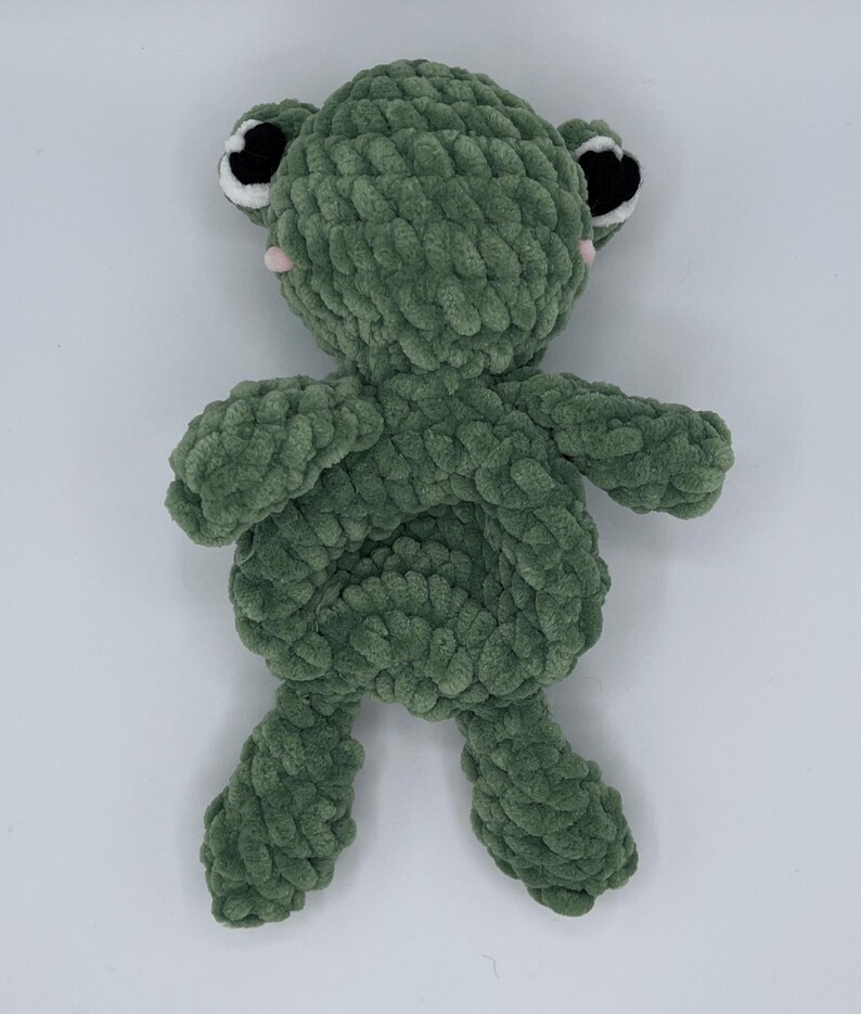 Frog Mini Lovey, Frog Plushie, Amigurumi, Made to Order - Etsy
