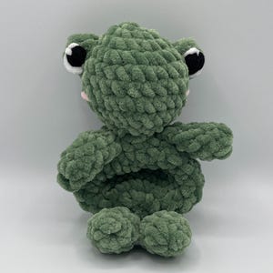 Frog Mini Lovey, Frog Plushie, Amigurumi, Made to Order - Etsy