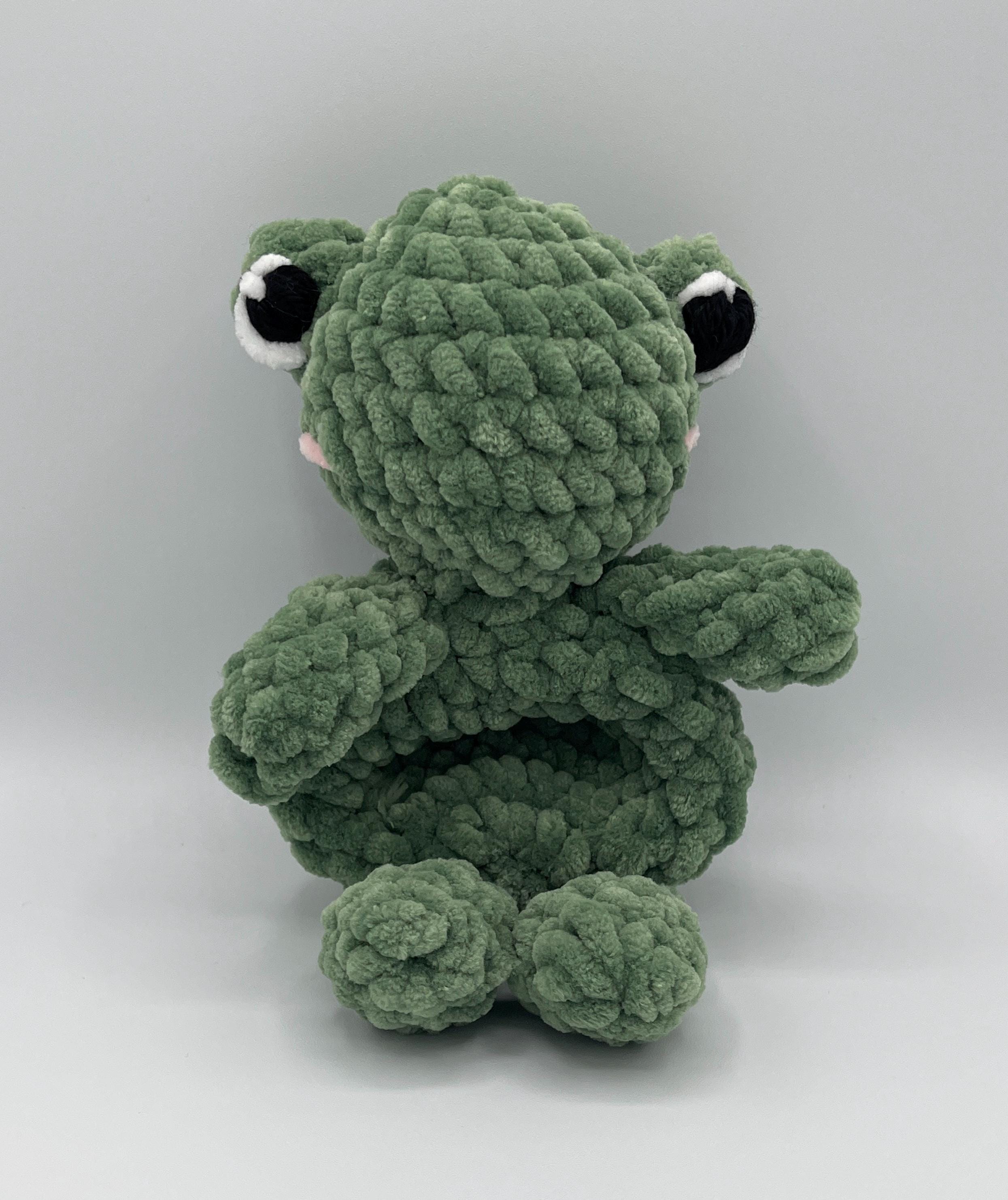 Frog Mini Lovey, Frog Plushie, Amigurumi, Made to Order - Etsy