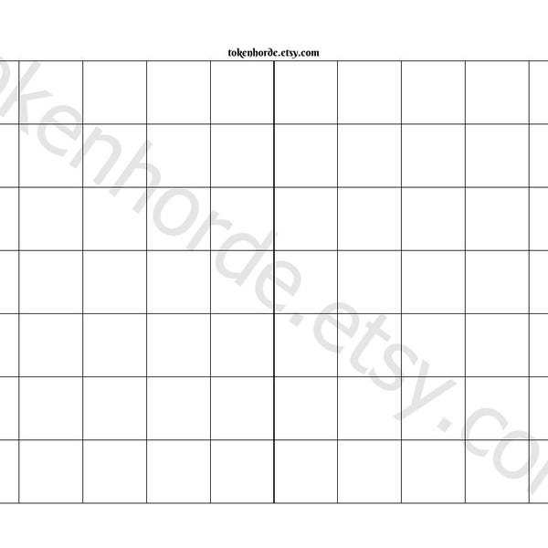 Dnd Grid Paper - Etsy