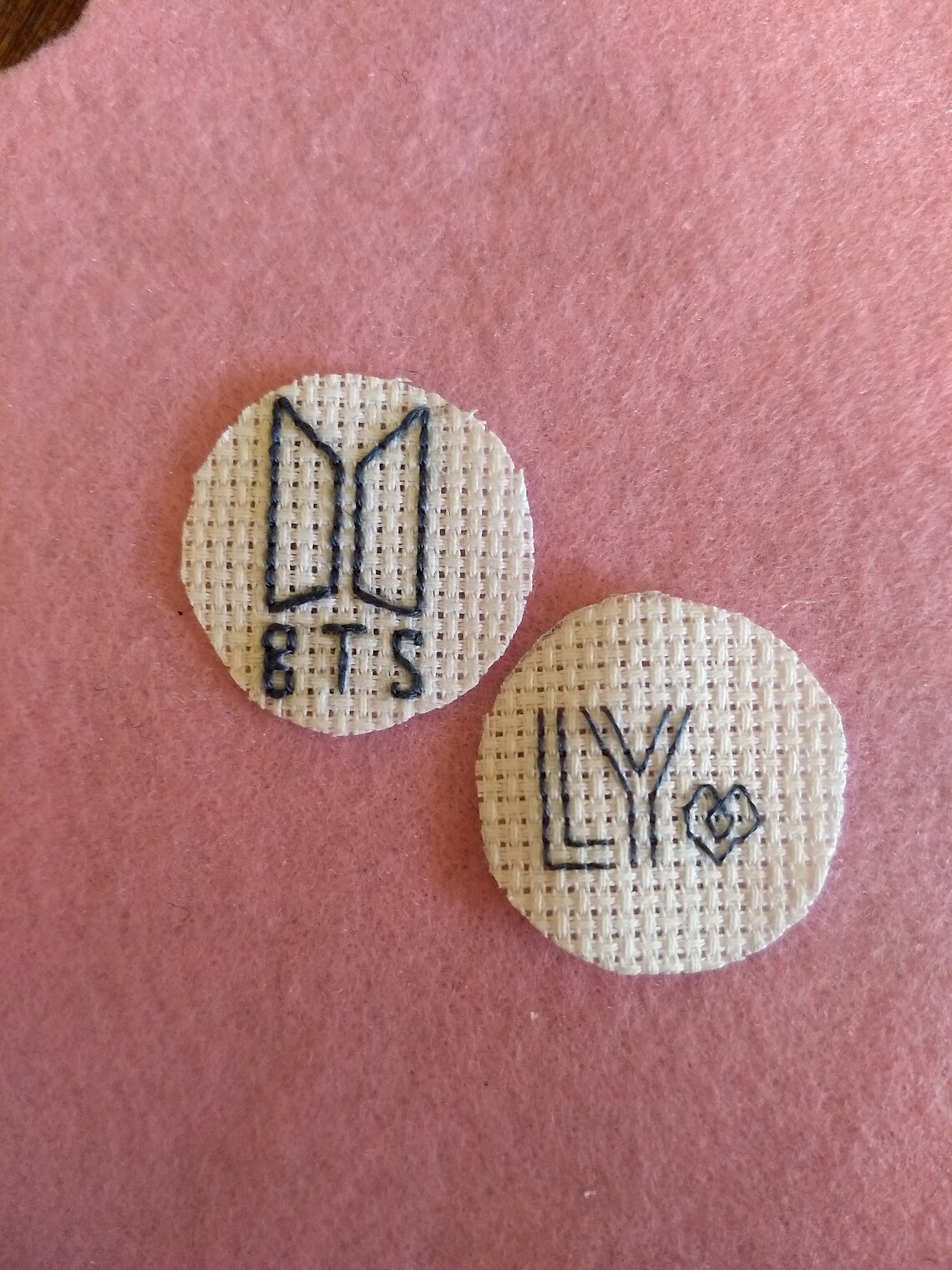 BTS Love Yourself: Answer Cross Stitch Sampler Pattern - Etsy