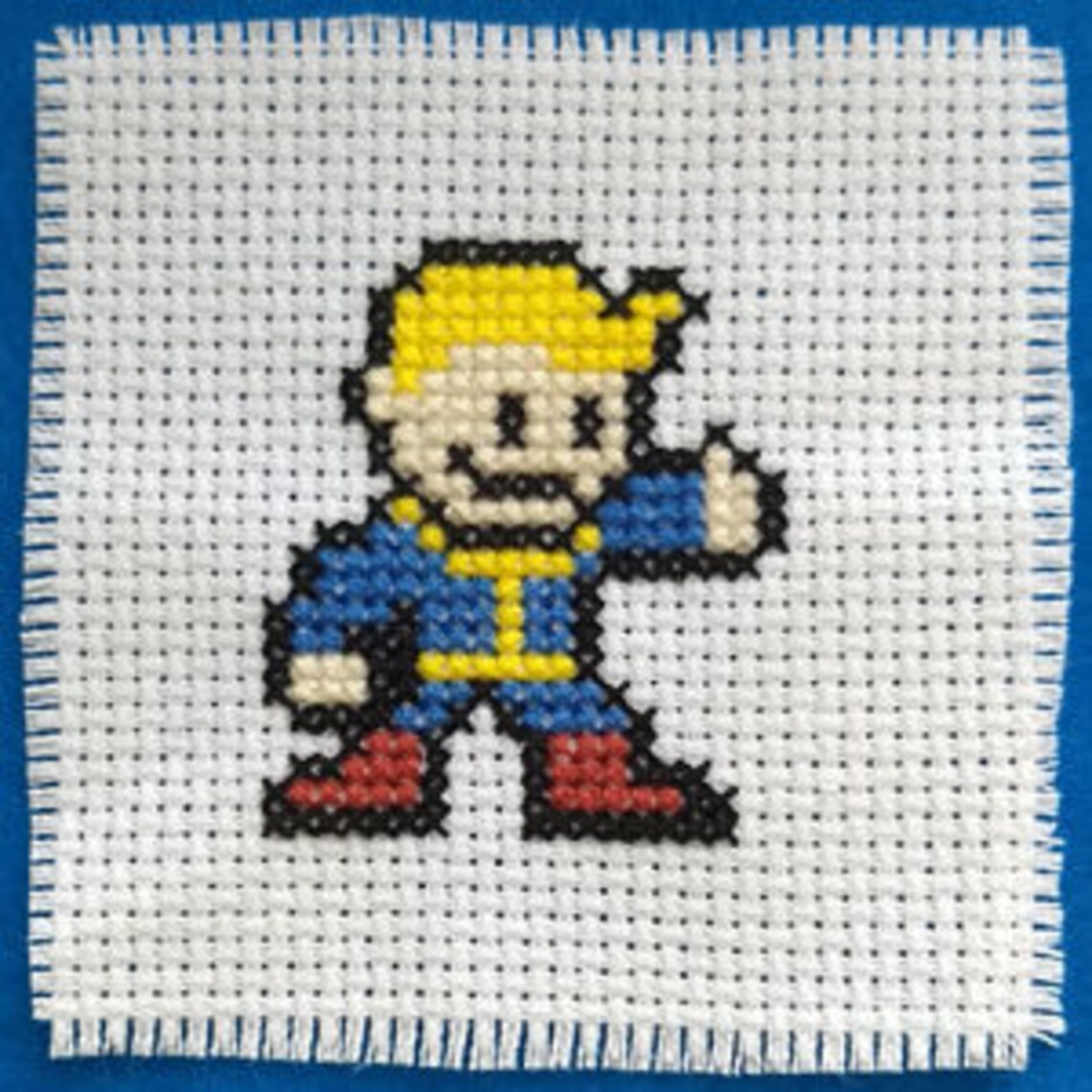 Vault Boy Mini and Christmas Ornament Cross Stitch Pattern - Etsy