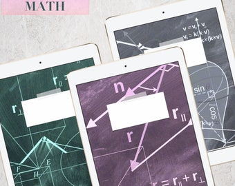 Goodnotes Math Template - Etsy