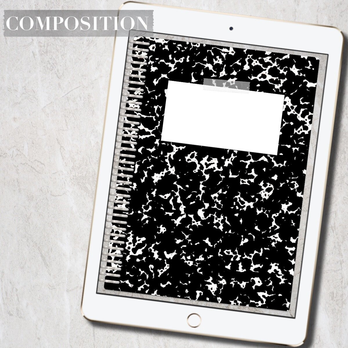 COMPOSITION Digital Dotted Notebook 20 Pages Goodnotes iPad - Etsy
