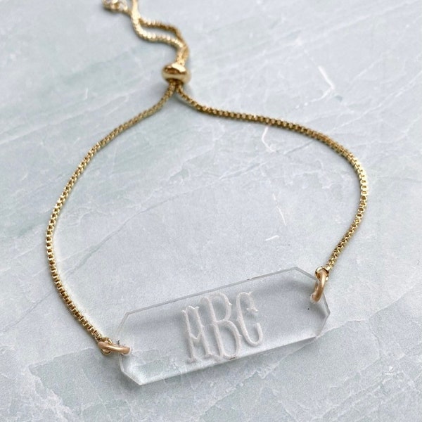 Acrylic Bracelet - Etsy