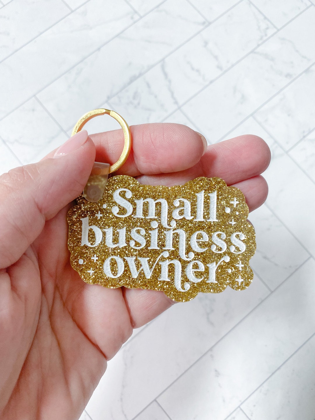 Small Business Owner Keychain - Etsy