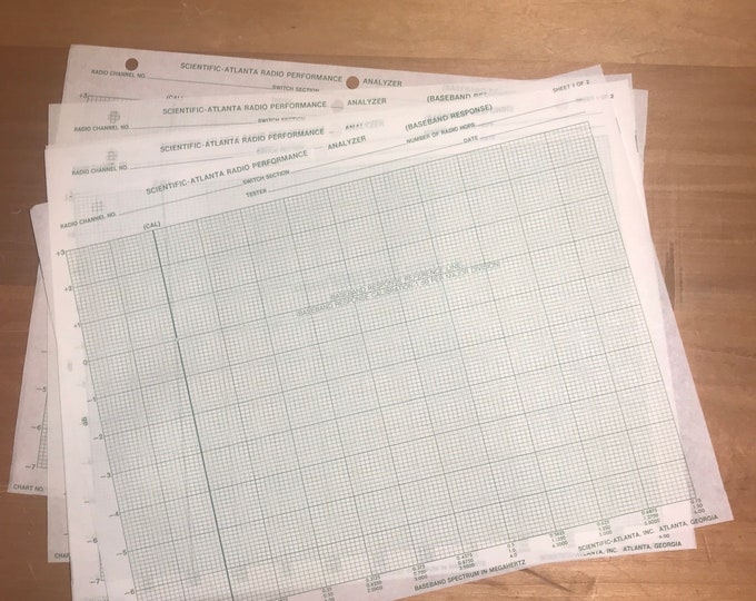 Radio Performance Graph Paper - Etsy