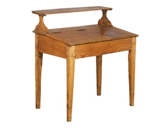 Antique Pine Writing Desk - Etsy