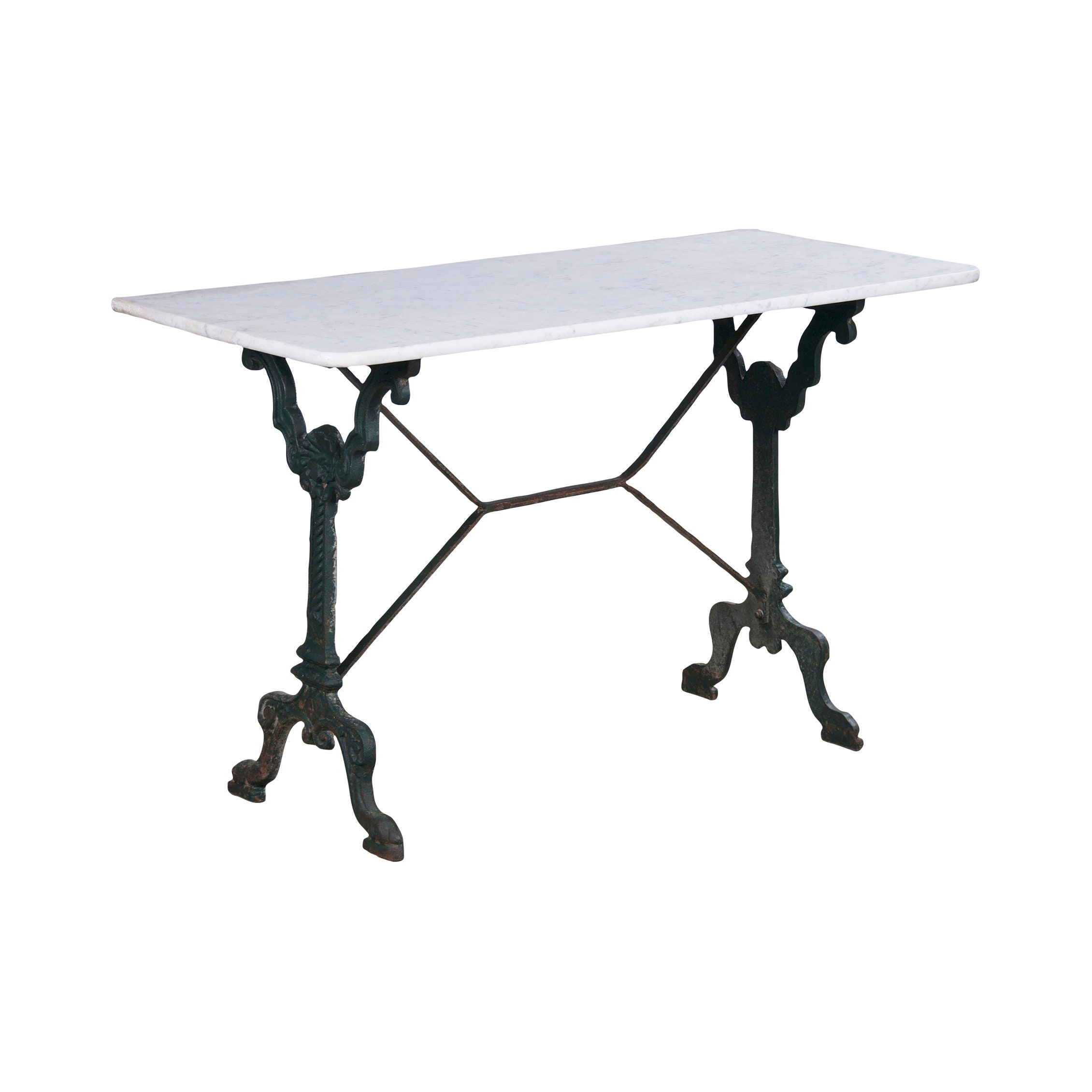 Marble top rectangular bistro table store