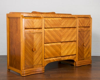 Vintage Art Deco Waterfall Furniture - Etsy
