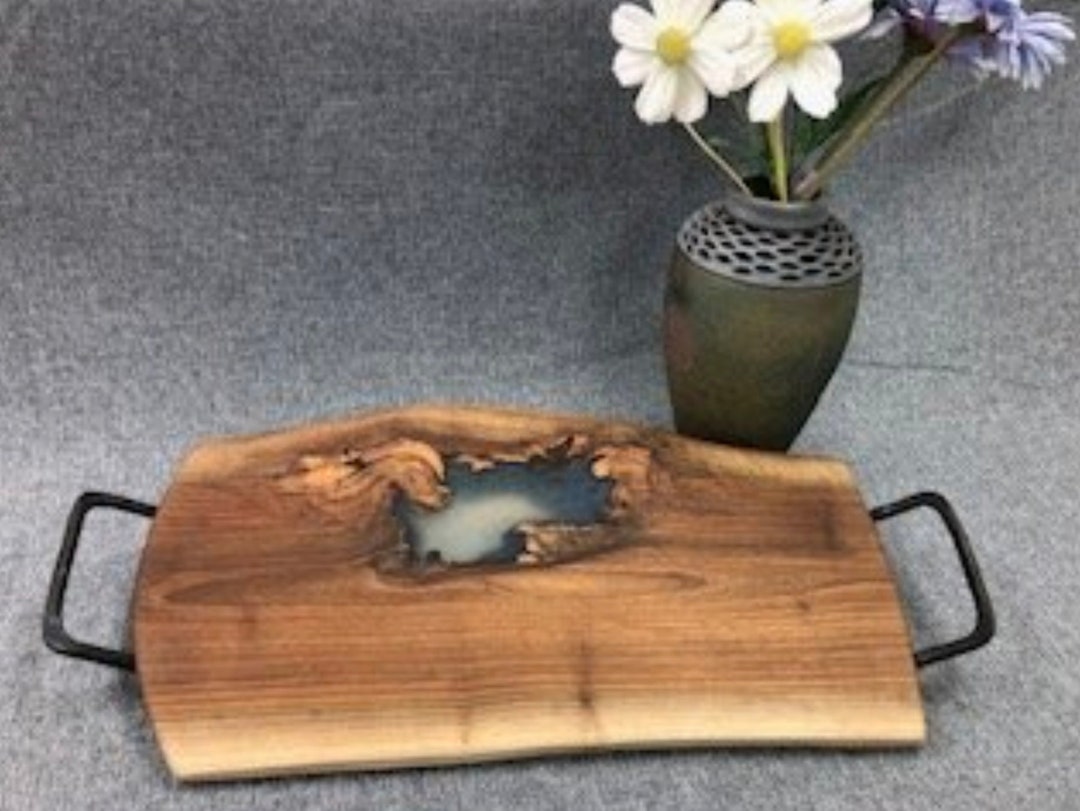 Walnut With Translucent Epoxy - Etsy