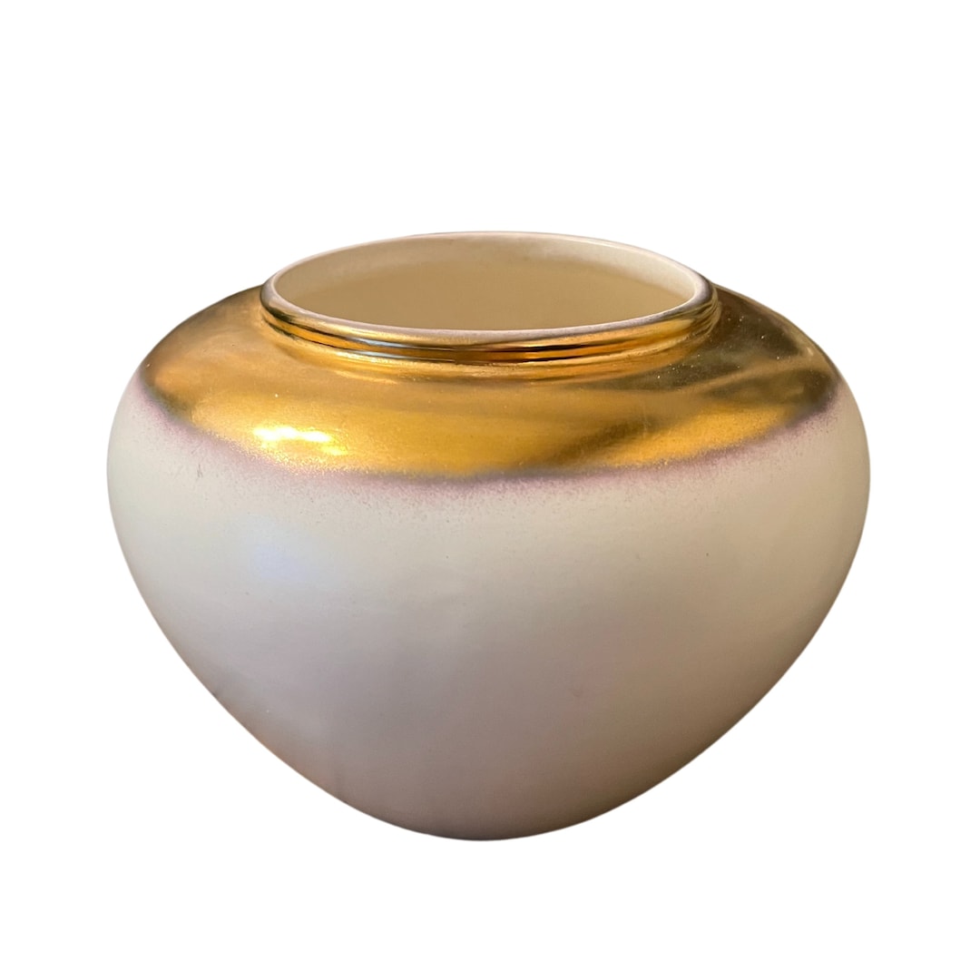 Beautiful BAUER Indian Pot by Tracy Irwin Pastel Beige - Etsy UK