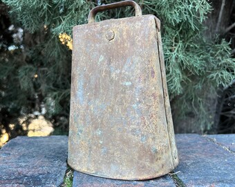 Cast Iron Cow Bell - Etsy