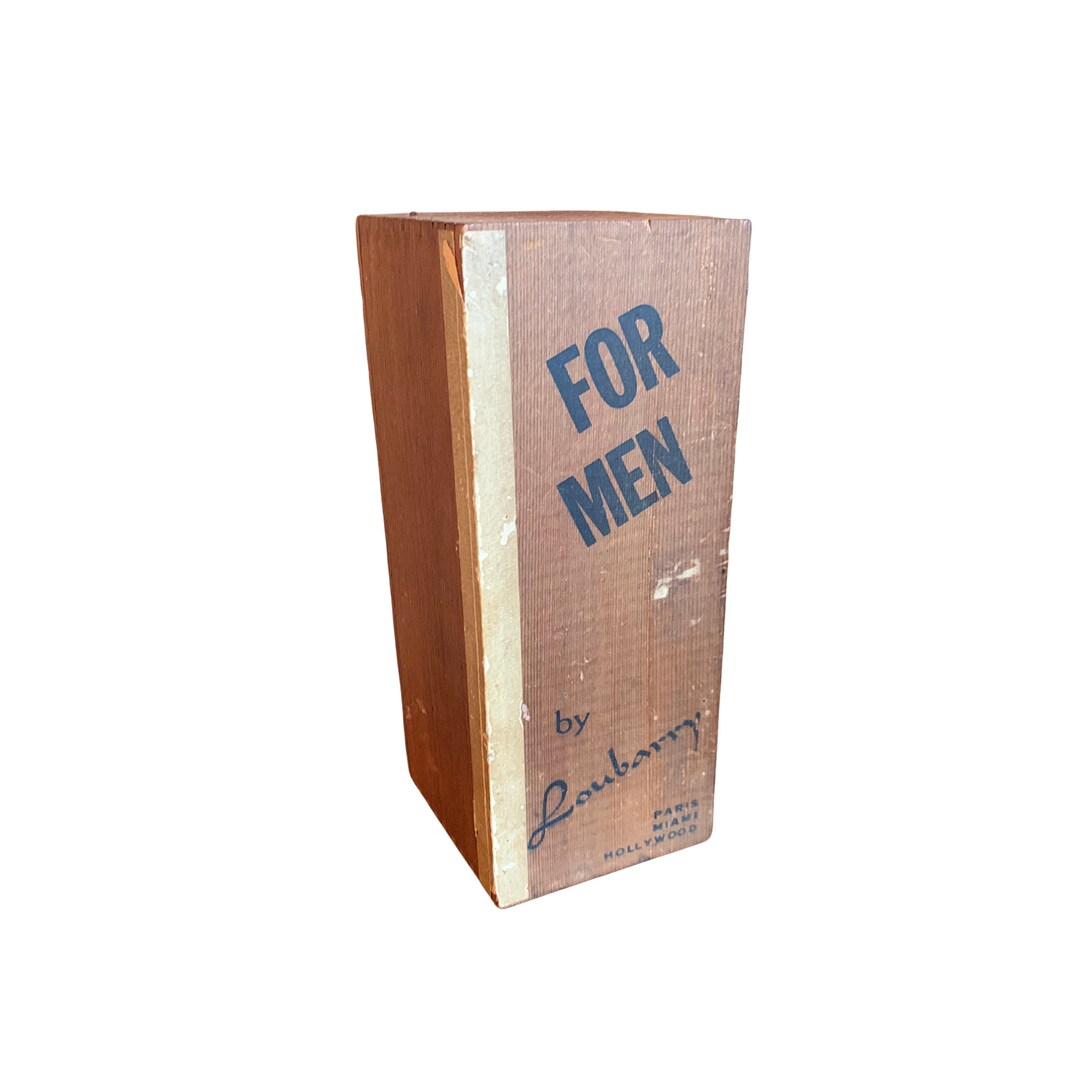 C.1960s French Cologne Box for Men Essential Oils Box, Loubarry ...