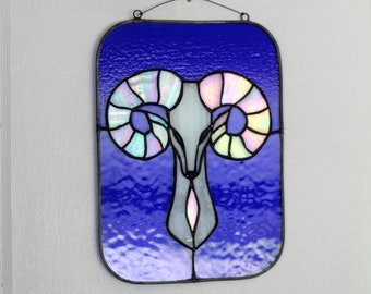Ram Stained Glass | Etsy