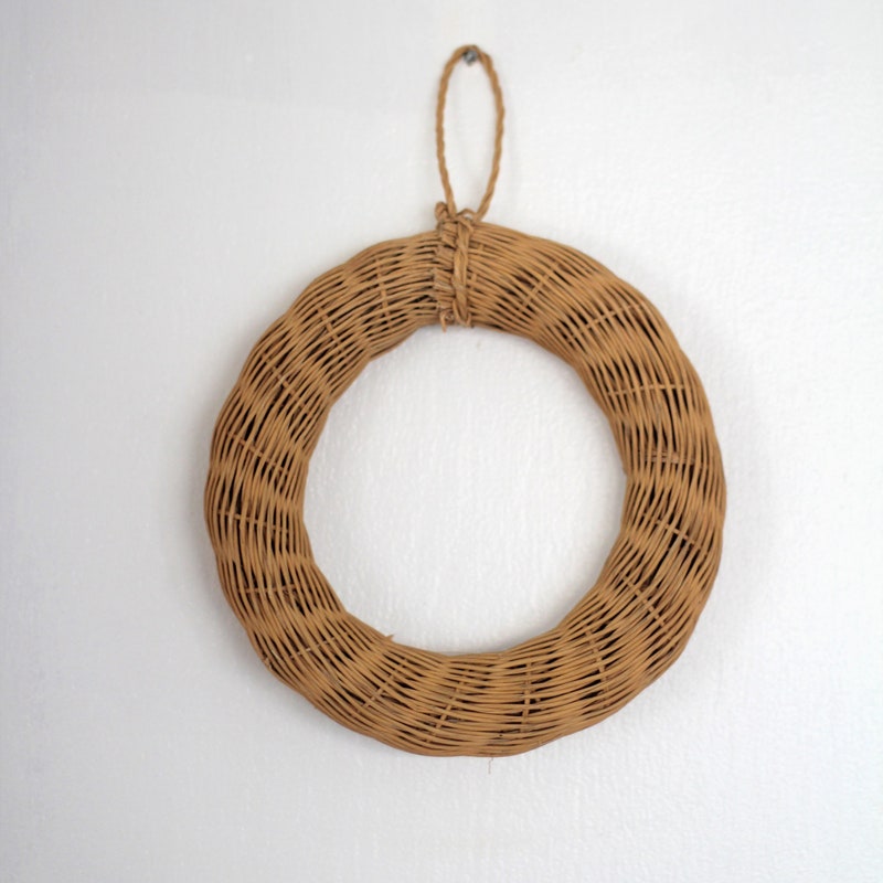 Wicker Wreath - Etsy