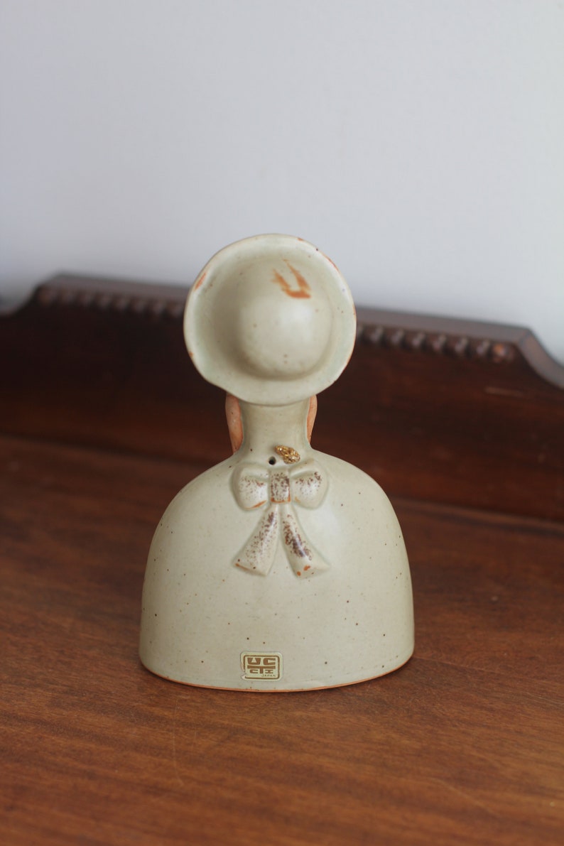 Tucci Japan Lady in Dress and Bonnet Bell - Etsy